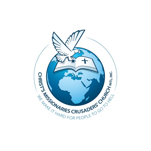 Create a global captivating professional church logo for CMCC ...