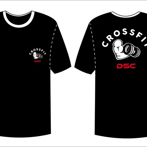 Create an Energetic Design for a CrossFit Box T-shirt | T-shirt contest