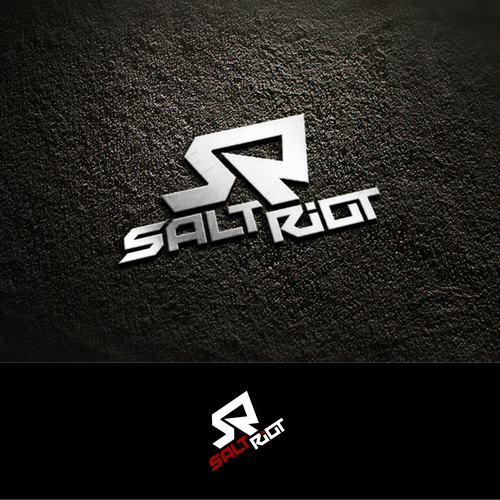 Brand Logo for Salt Riot, a unique & modern athletic apparel company ...