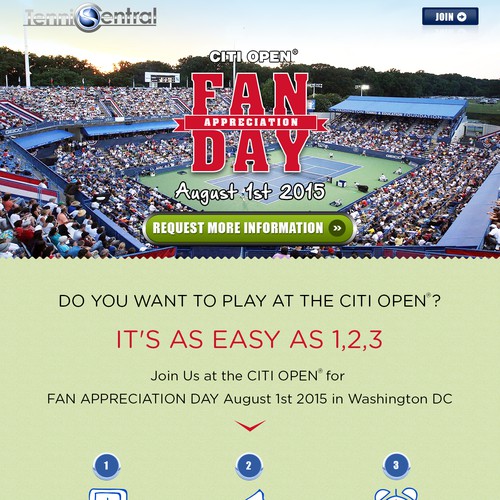 Designs | Fan Appreciation Day Landing Page | Landing page design contest