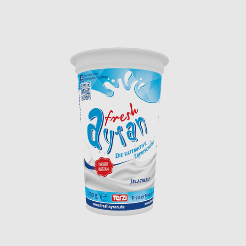 Turkish style refreshing drink AYRAN with new design - EU-Wide rollout ...