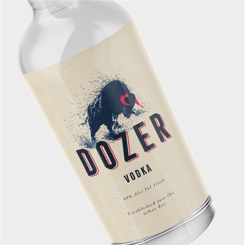 Designs | Vodka Label | Product label contest