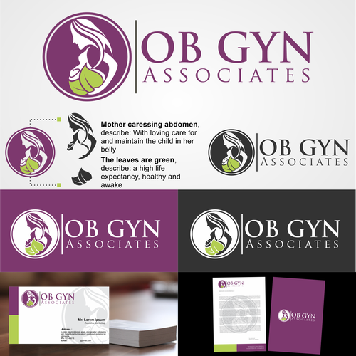 Obstetrics Logo Baby, Child, Delivery, Gynecology, New Born,