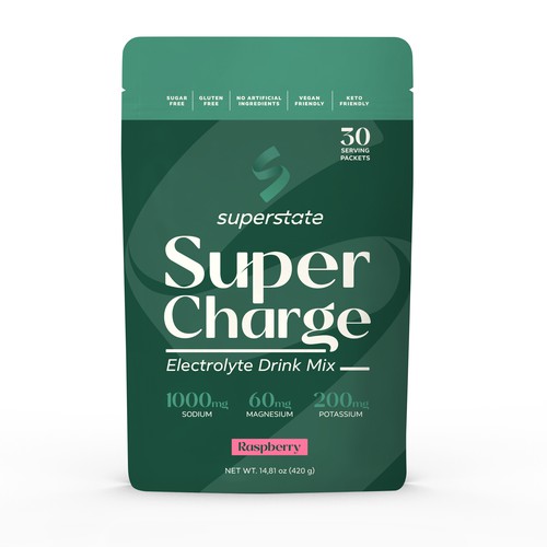 Designs | Packaging Design for a clean electrolyte supplement | Product ...