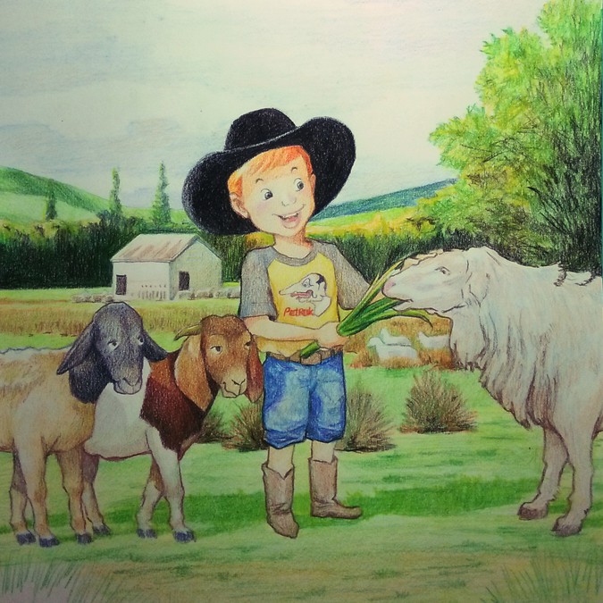 Little farmer boy needs to be brought to life for a children's book ...