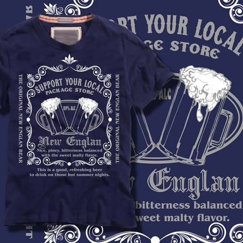 T-Shirt Design- Liquor Store Concept | T-shirt contest
