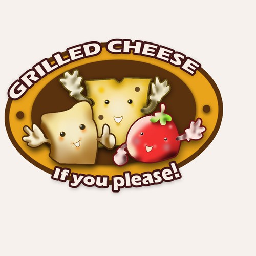 Grilled Cheese if You Please Logo | Logo design contest