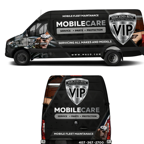 Designs | Mobile Service Wrap | Car, truck or van wrap contest