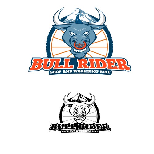 Logo para Bull Rider (bikes) | Logo design contest