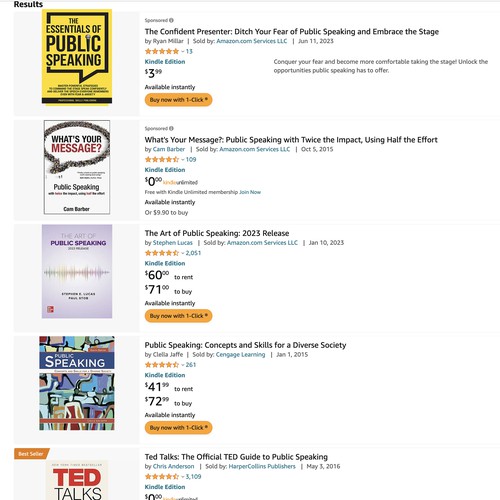 Designs | The Essentials of Public Speaking eBook Cover | Book cover ...