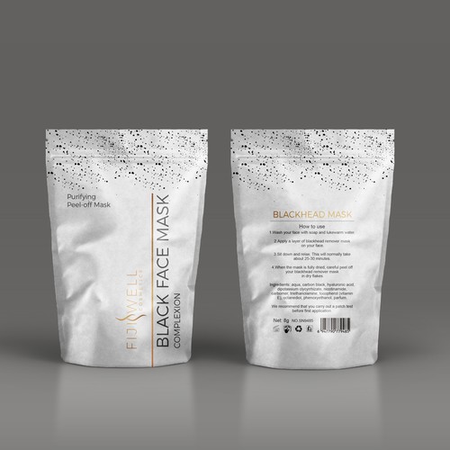 Luxury blackhead cosmetics packets with additional work for the winner ...