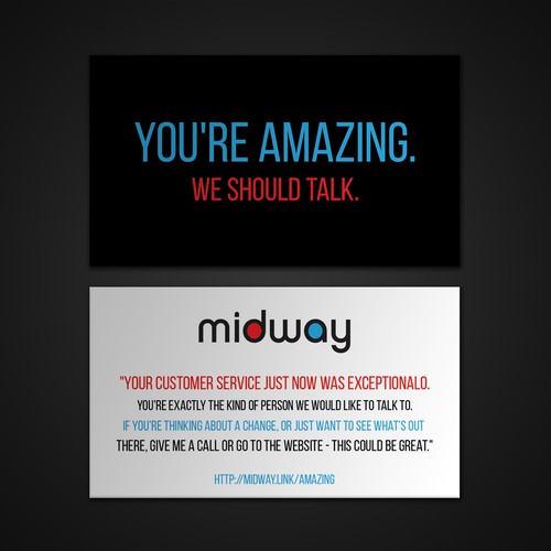 Design a recruiting card to attract retail employees | Business card ...