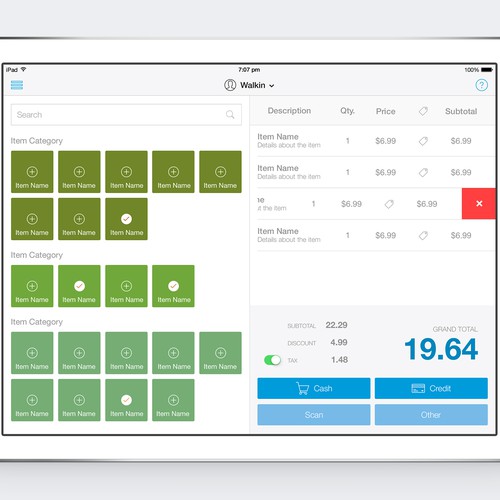 Design Next Generation Point of Sale (POS) Mobile App! | App design contest
