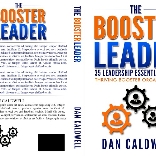 Designs | Design a compelling book cover for The Booster Leader! | Book ...