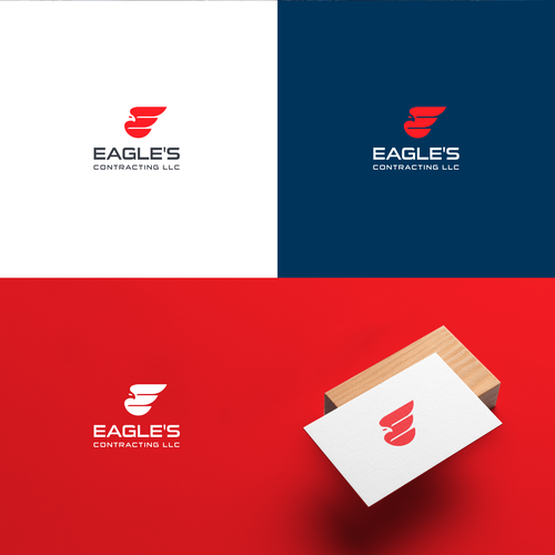 Designs | Eagle's Contracting LLC | Logo & brand identity pack contest