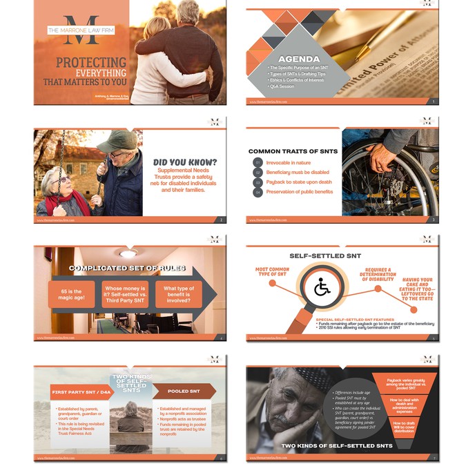 Law Firm Wants Innovative Slide Deck | PowerPoint template contest