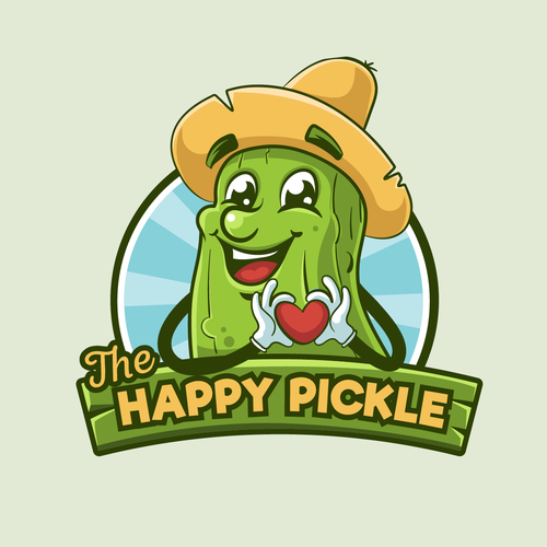 Happy Pickle Clipart