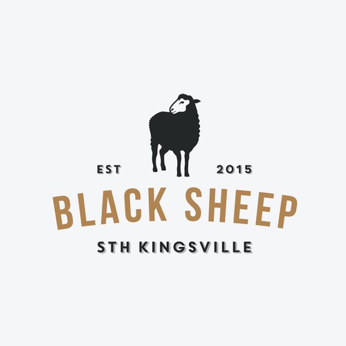 Create a Striking logo for the black sheep | Logo & brand identity pack ...