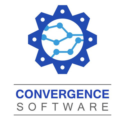 Create a modern logo illustration for Convergence Software | Logo ...