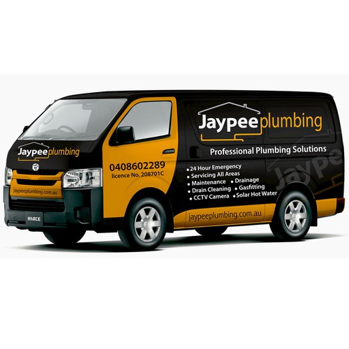 Professional Plumbing van needs a classy wrap | Car, truck or van wrap ...