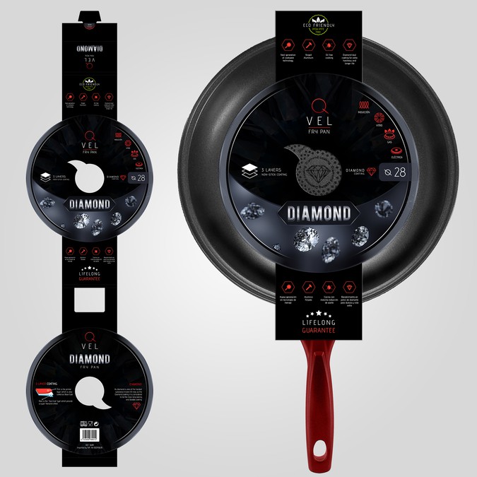 COLOR SLEEVES for new disruptive cookware brand | Product packaging contest