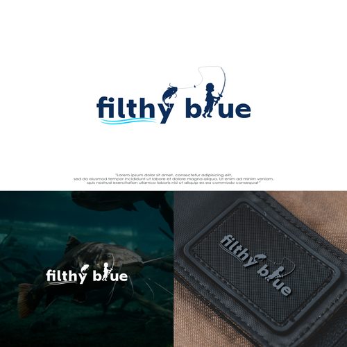 Designs | A brand logo for my company “filthy blue”, marketed towards ...