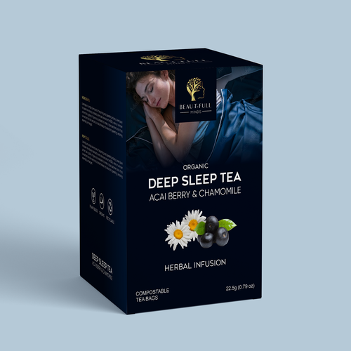 Designs | DEEP SLEEP TEA - REBRAND NEEDED | Product packaging contest