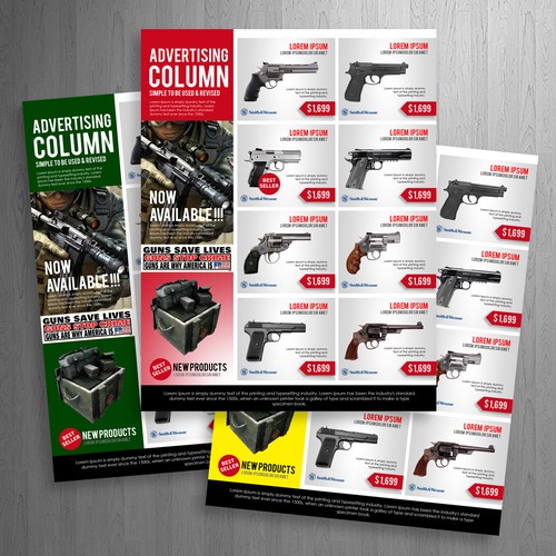 Flyers needed for family owned gun store!!!! | Postcard, flyer or print ...