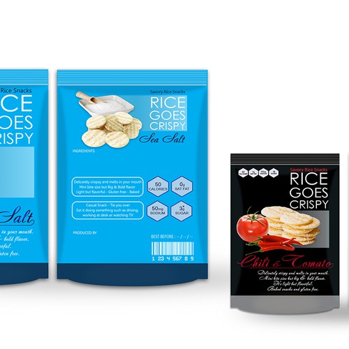 Rice Goes Crispy | Product packaging contest
