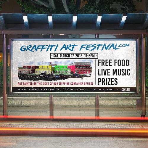 billboard design contest for graffiti art contest | Signage contest