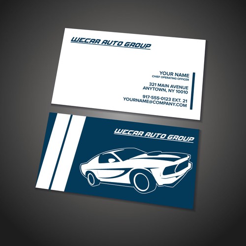 Car Dealership Needs Logo and Business Cards | Business card contest