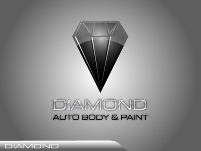 High end auto body shop- Diamond | Logo design contest