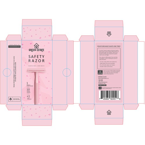 Designs | Design a Colorful Safety Razor Packaging for Women | Product ...