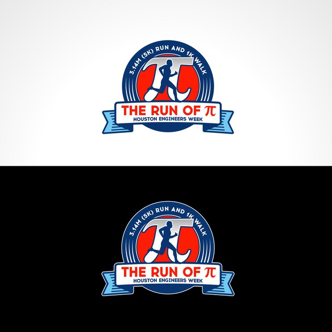 Create an awesome logo for a 5K running race (The Run of π) | Logo ...
