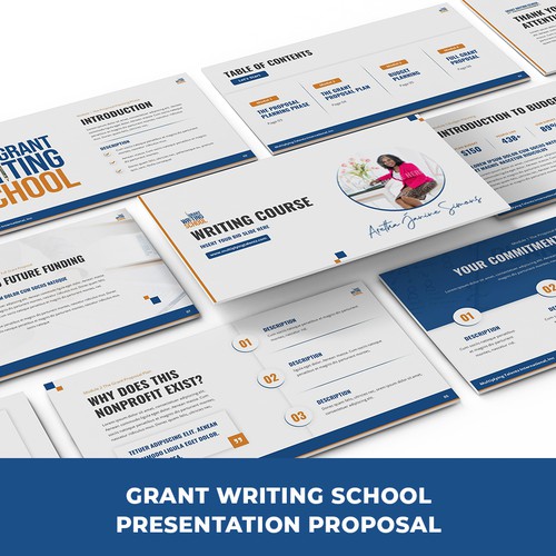 Designs | Grant Writing Success Challenge Course PowerPoint ...