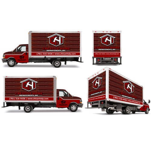 Bad ass Box truck design/wrap. | Car, truck or van wrap contest