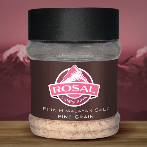 Designs | Design a logo for a Pink Himalayan Salt brand | Logo design ...