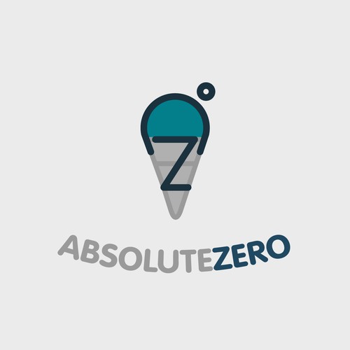New century of ice cream in Absolute ZERO | Logo design contest