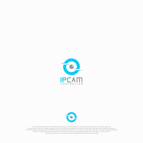 Create logo for an app name IP CAM Controller | Logo design contest