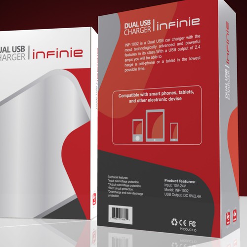 Create an outstanding and cool package design for power banks&chargers ...