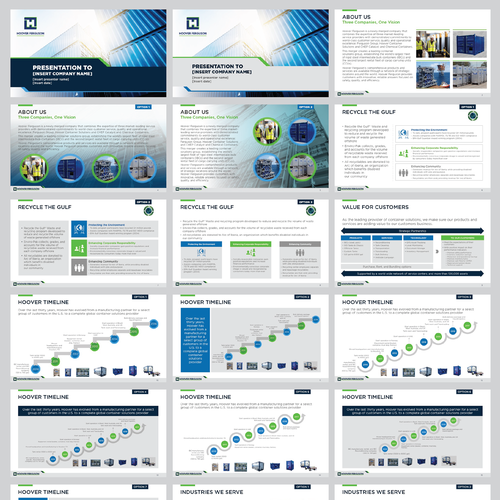 Inspiring PowerPoint template Contests - 99designs