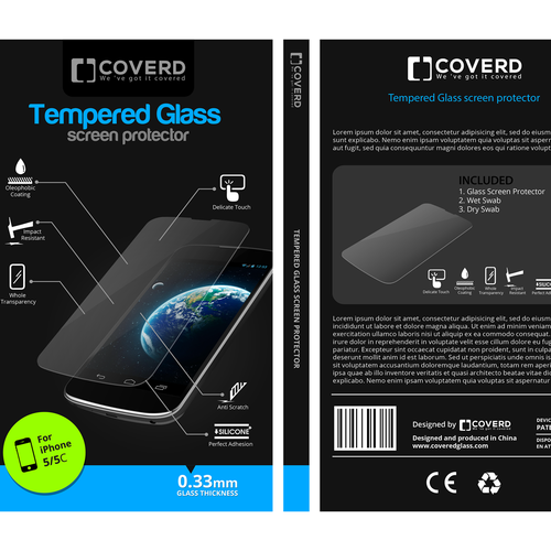 Designs | Design packing for Glass Screen Protector | Product packaging ...