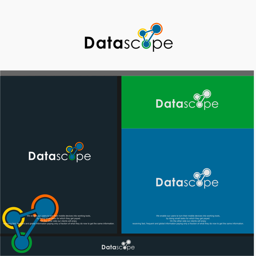 DataScope, making data useful. | Logo & business card contest