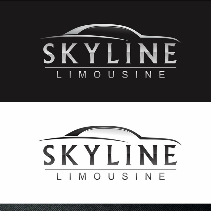 Make an elegant sophisticated illustration for Skyline Limousine | Logo ...
