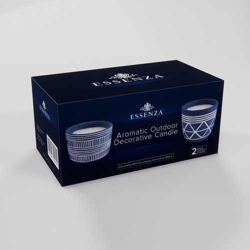 Designs | Essenza Outdoor Citronella, Euculyptus, & Citrus Candle 2Pack ...