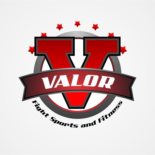 logo for VALOR Fight Sports and Fitness | Logo design contest