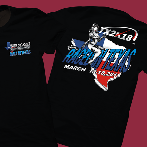Texas Speed / Texas 2k Racing Event Shirt | T-shirt contest