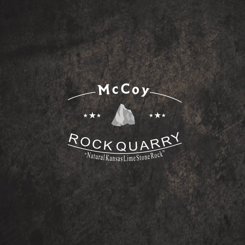 Design an out of the park logo for a natural Lime Stone Rock Quarry ...
