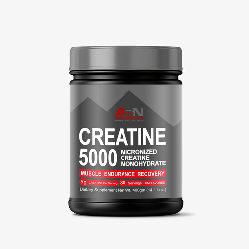 Create a unique label for our Creatine Powder Supplement | Product ...