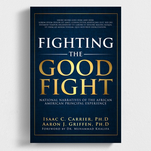 Designs | Fighting the Good Fight book cover design | Book cover contest